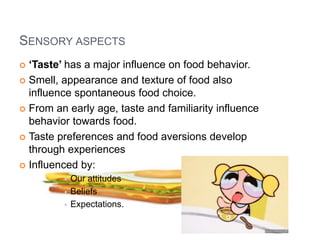 factors effecting food selection | PPTX