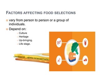 factors effecting food selection | PPTX