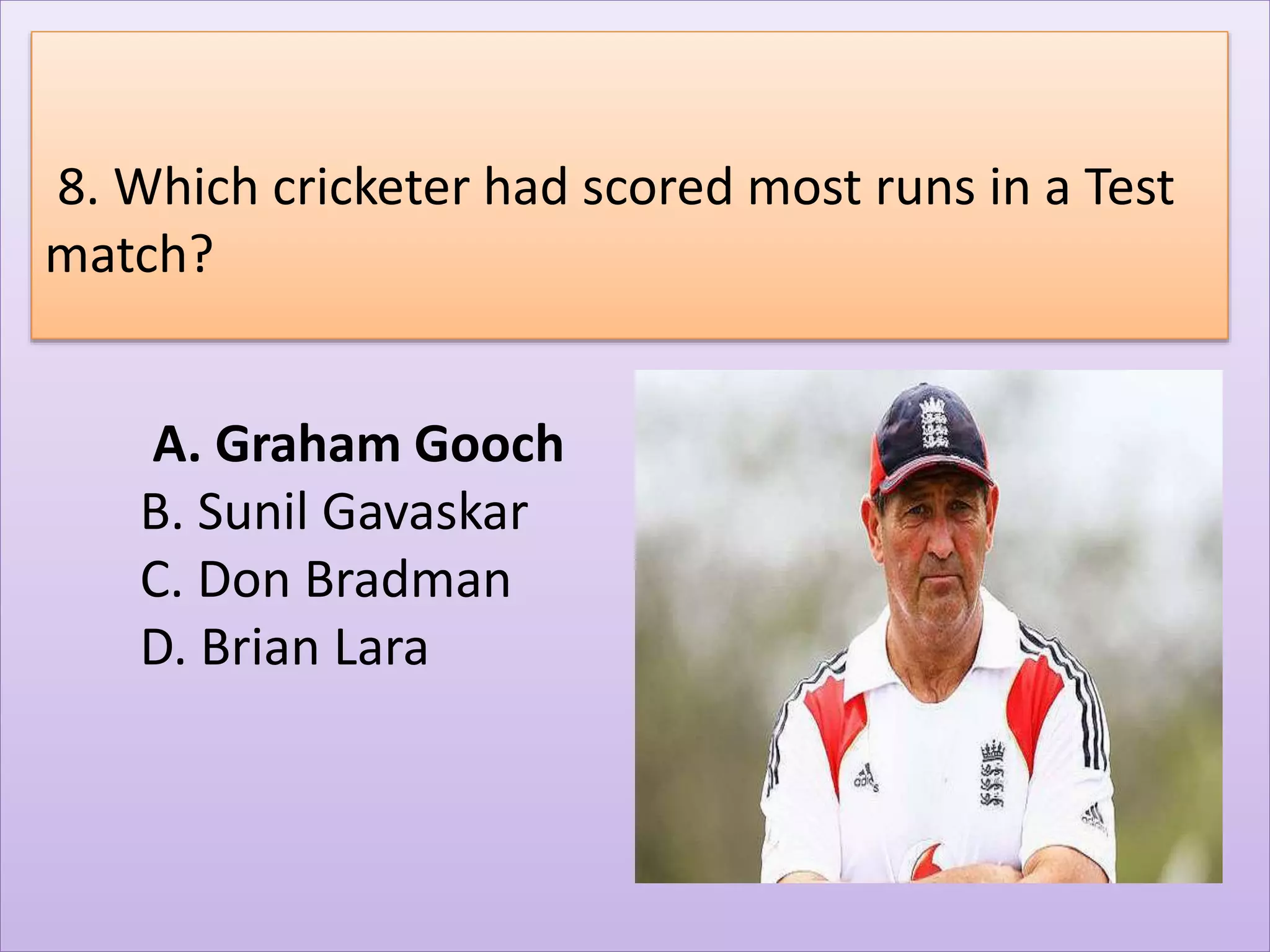 cricket quiz | PPTX