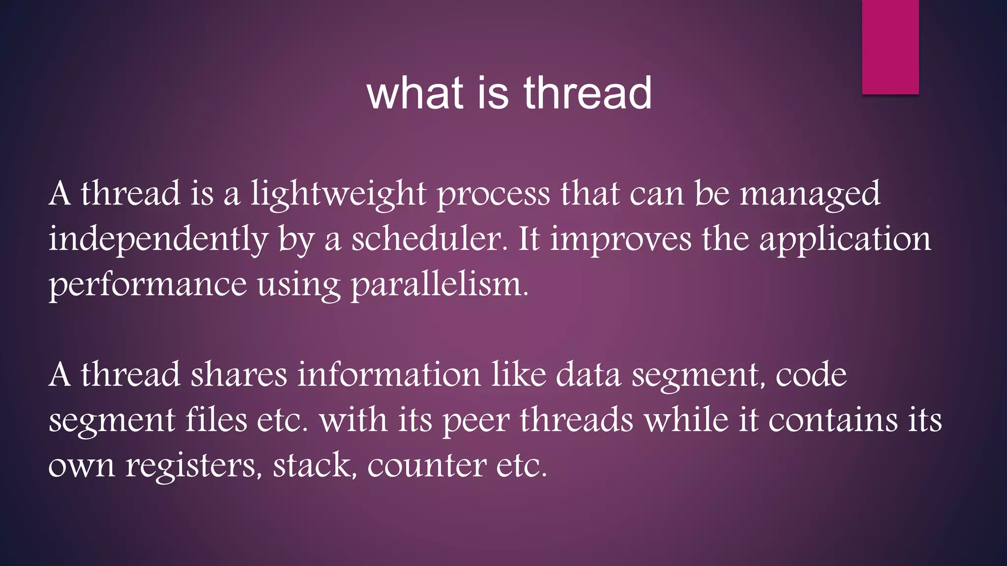 threads and its types ....in operating system .. | PPT