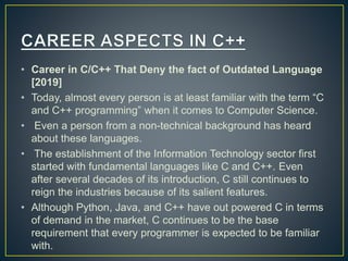 Basics of c++ Programming Language | PPT