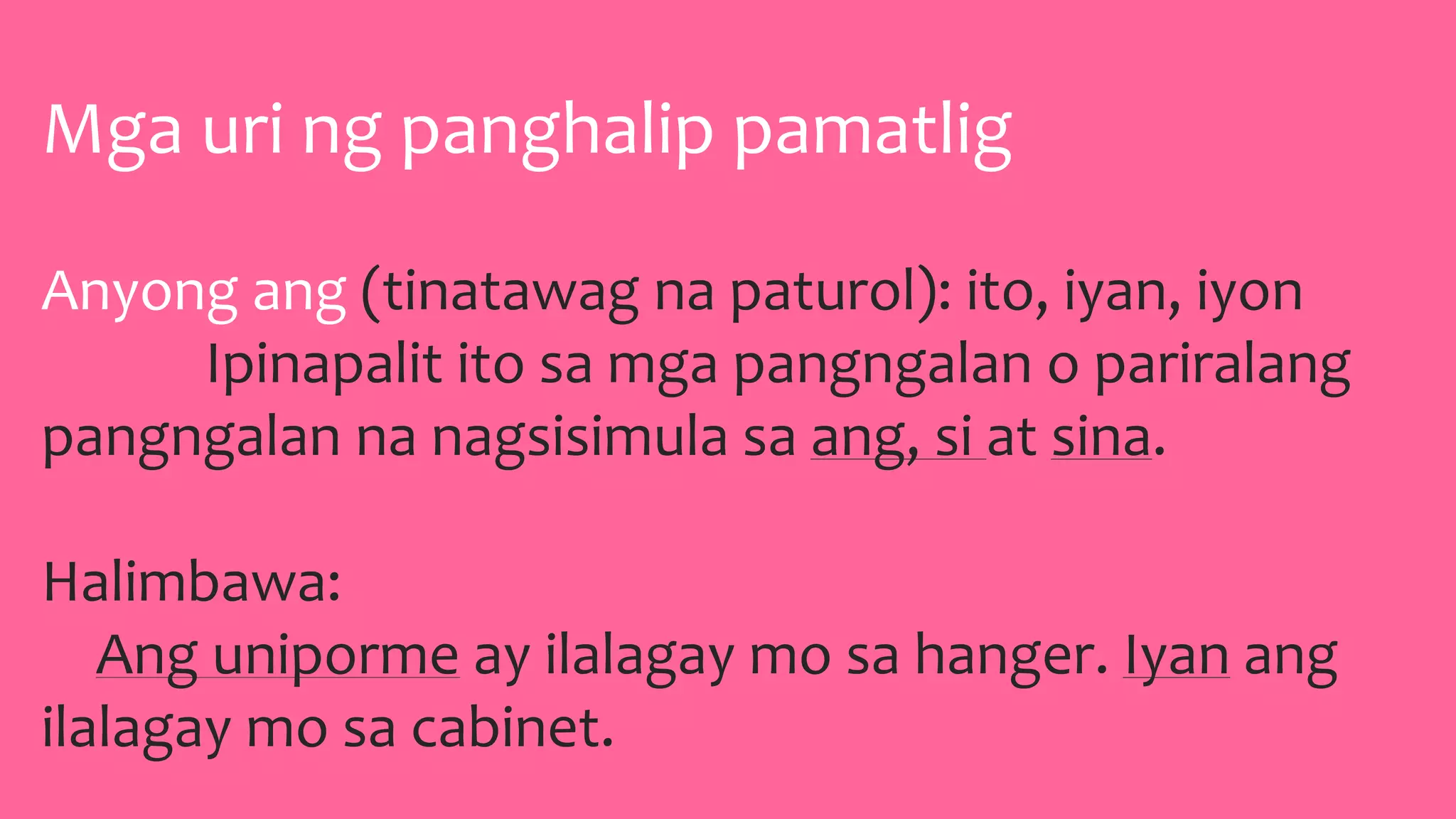 FILIPINO - GRAMATIKA | PPTX