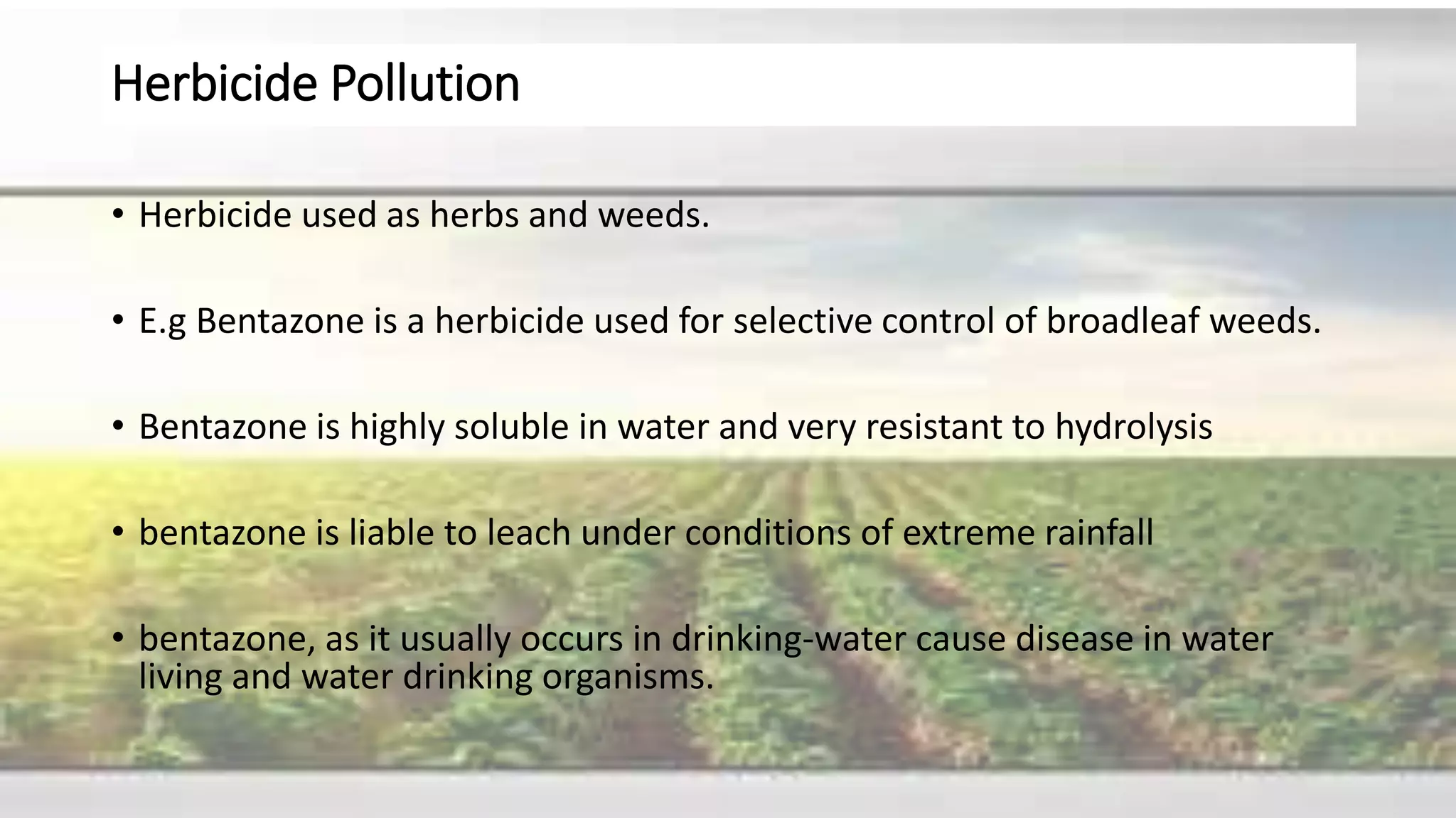 Drinking Water and POllution source | PPTX