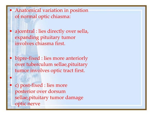 OPTIC NERVE & VISUAL PATHWAY | PPTX | Eye and Vision Conditions ...