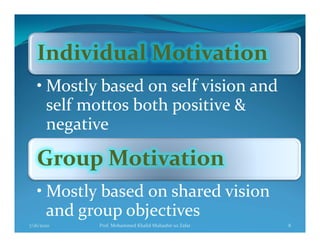 Responsibility-driven motivation | PDF