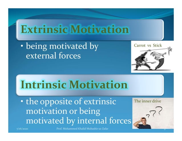 Responsibility-driven motivation | PPT