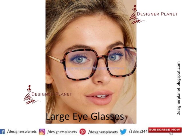 Types of Eyeglasses | Types of Glasses Frames | Glasses Guide | Designerplanet | PPTX
