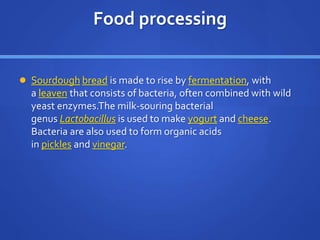 Gains due to bacteria | PPTX