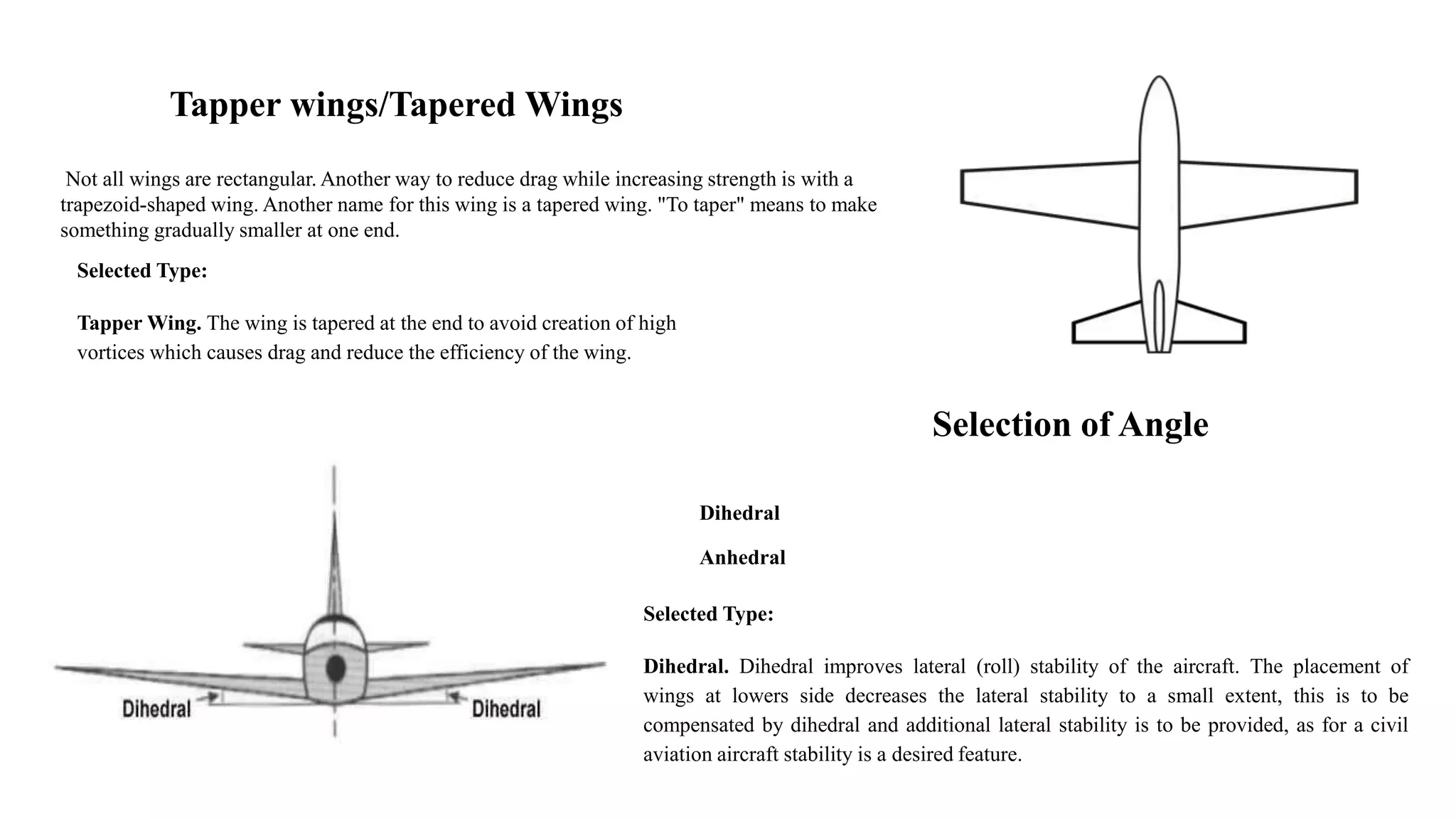 Aircraft Design Project 1 | PPTX
