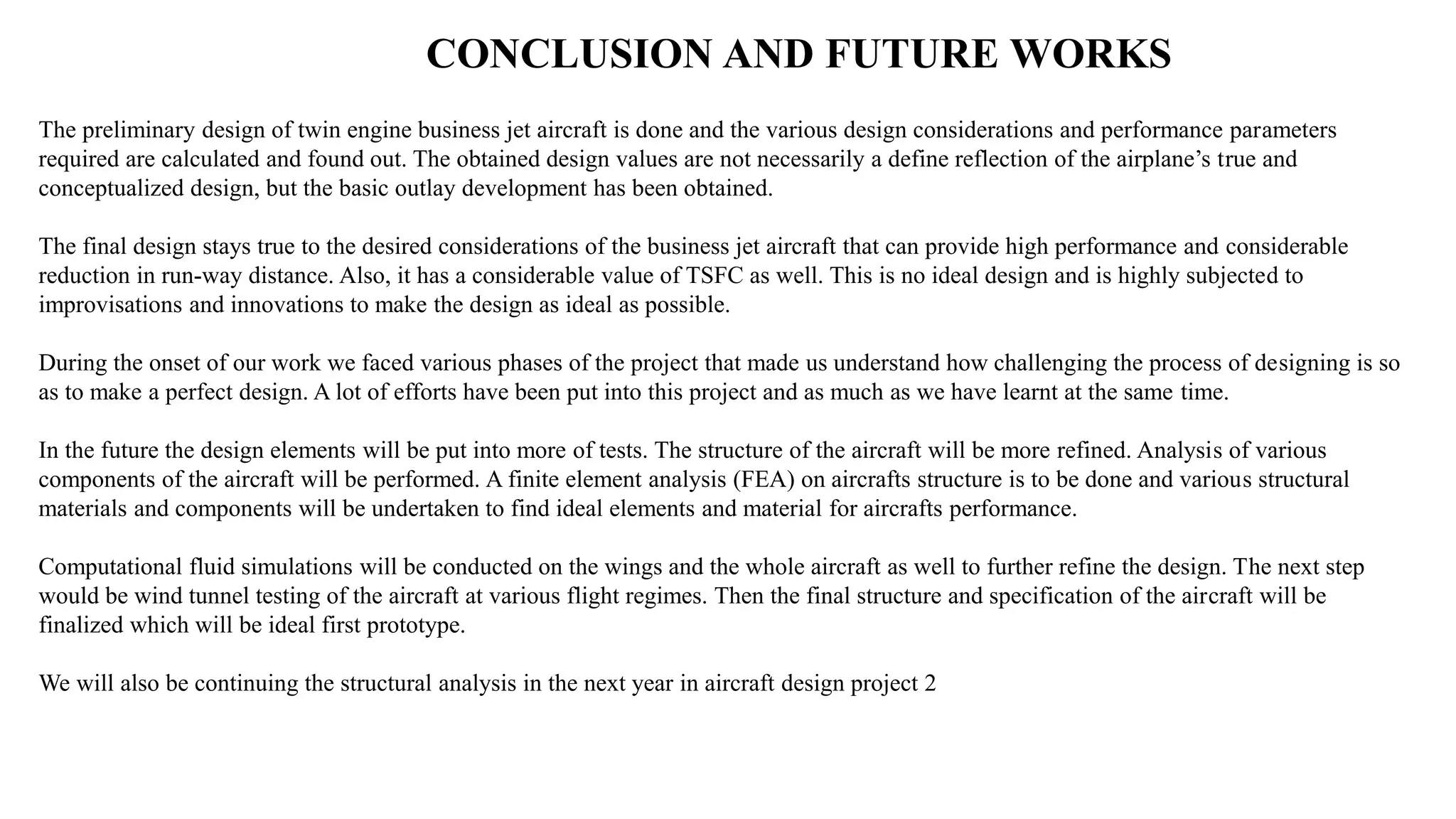 Aircraft Design Project 1 | PPTX