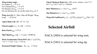 Aircraft Design Project 1 | PPTX