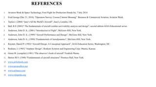 Aircraft Design Project 1 | PPTX