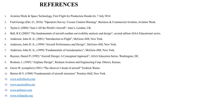 Aircraft Design Project 1 | PPTX