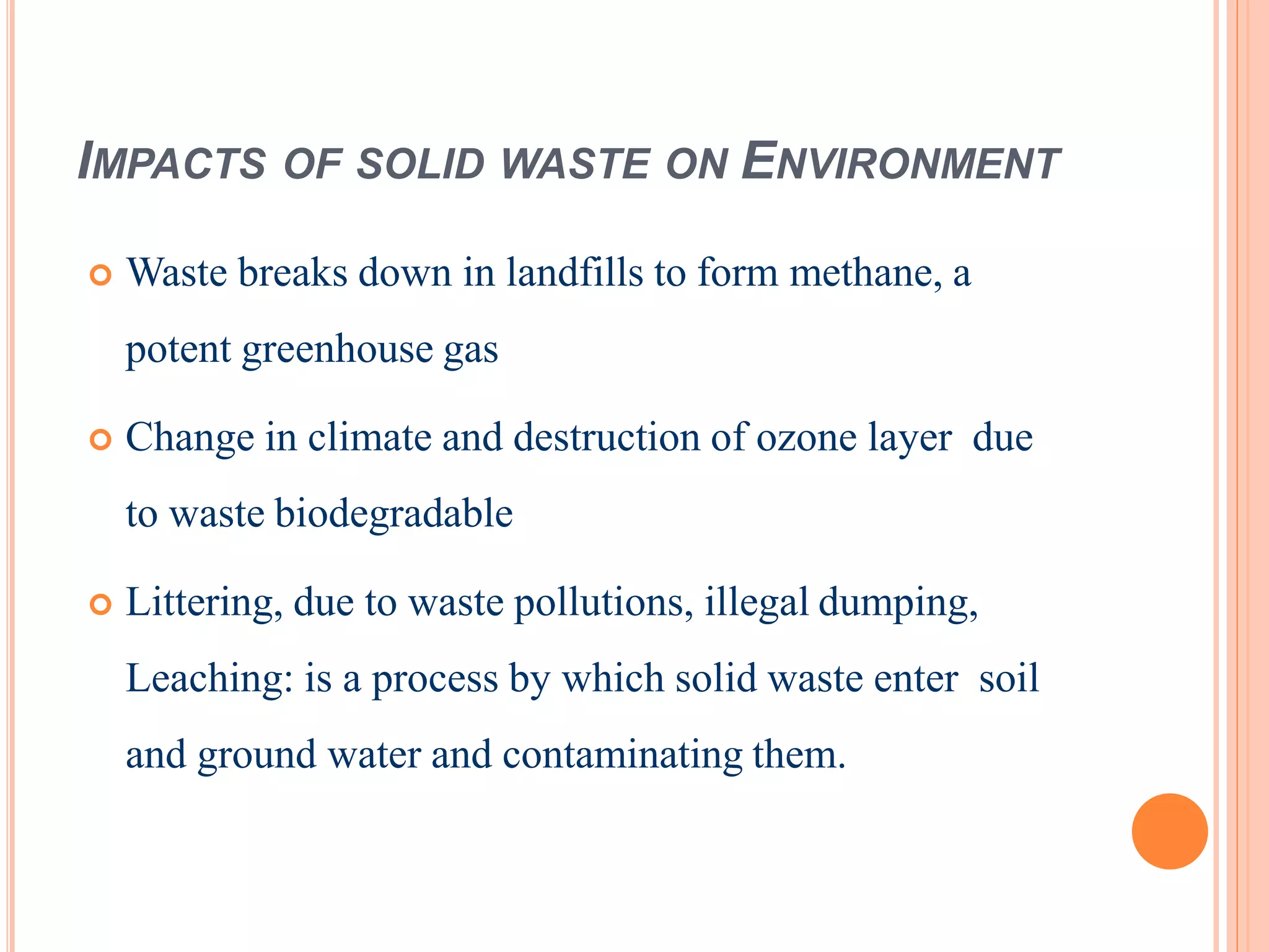 solid waste management | PPTX
