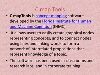 C map (IHMC) | PPTX | Technology & Computing
