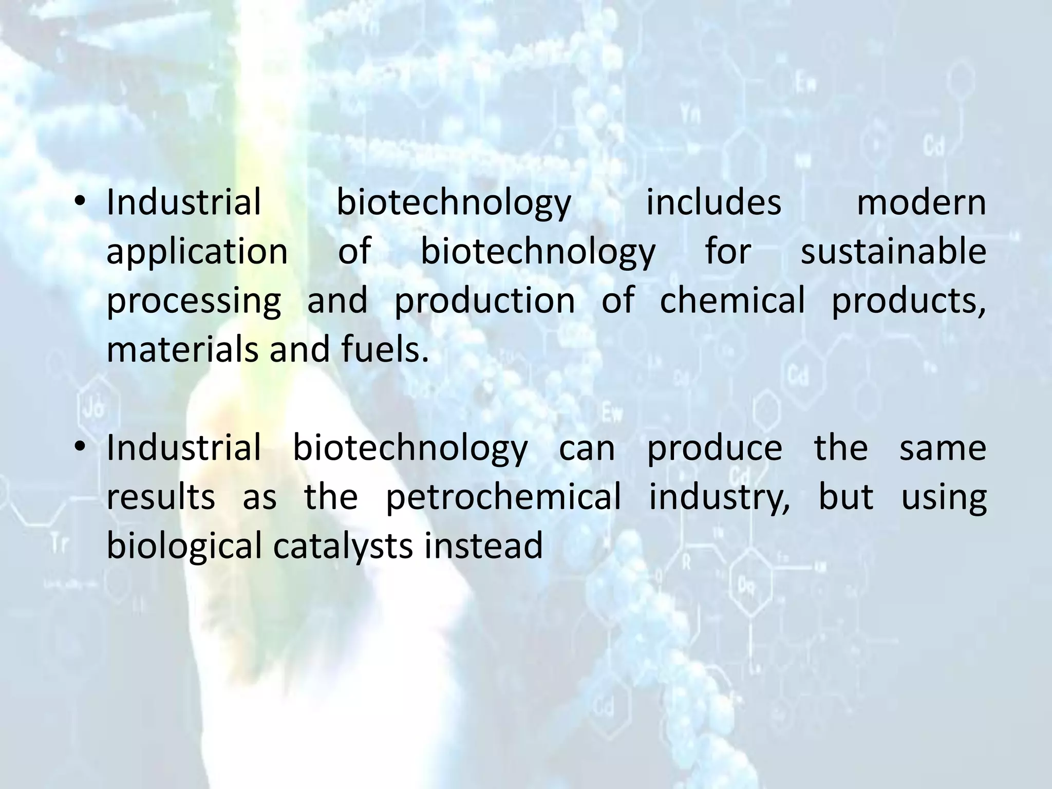 Microbial, Industrial and Environmental Biotechnology | PPT Microbial, Industrial and Environmental Biotechnology | PPT