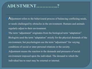 ADJUSTMENT | PPT