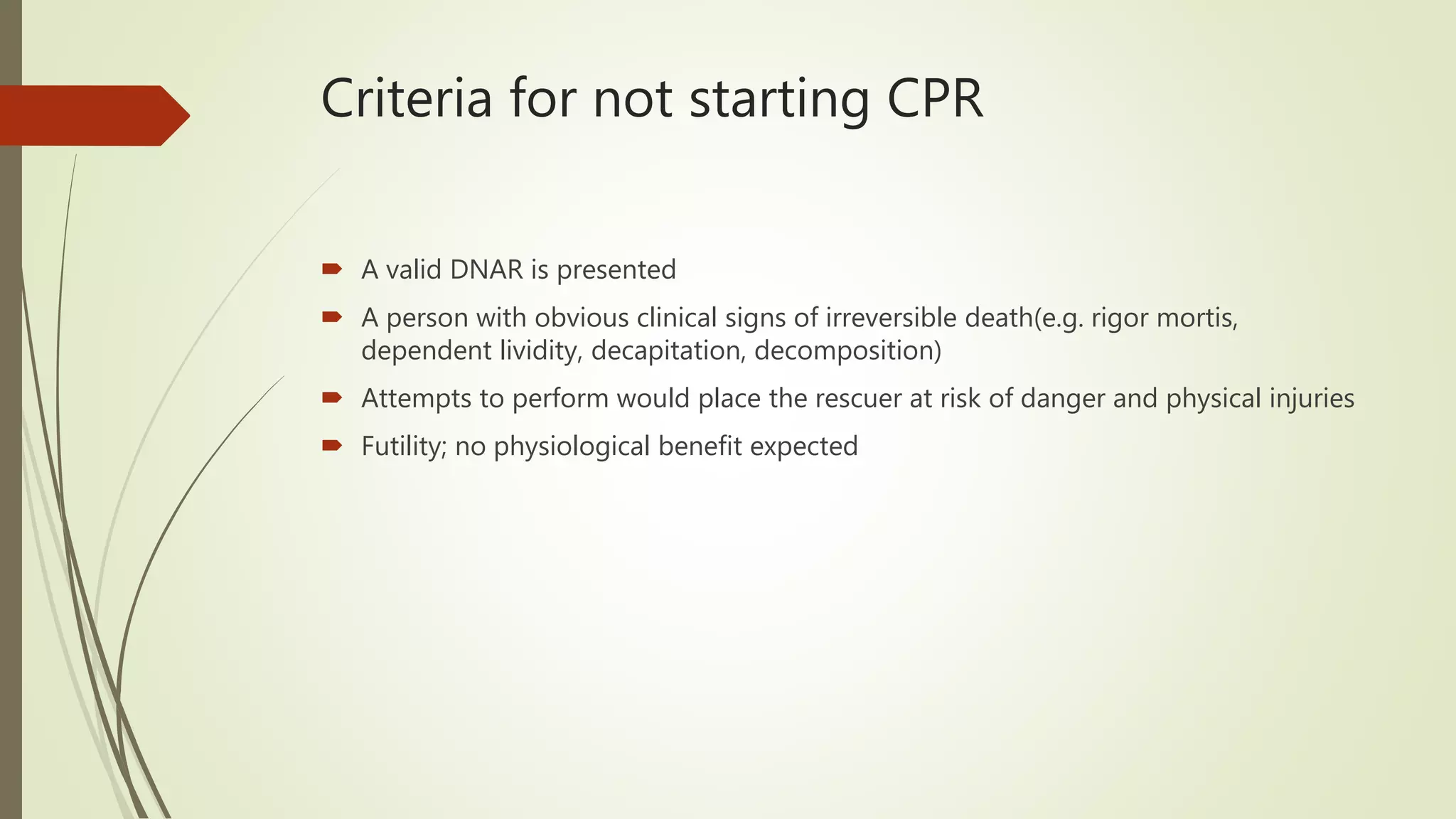 Ethical Issues Cardiopulmonary Resuscitation | PPTX