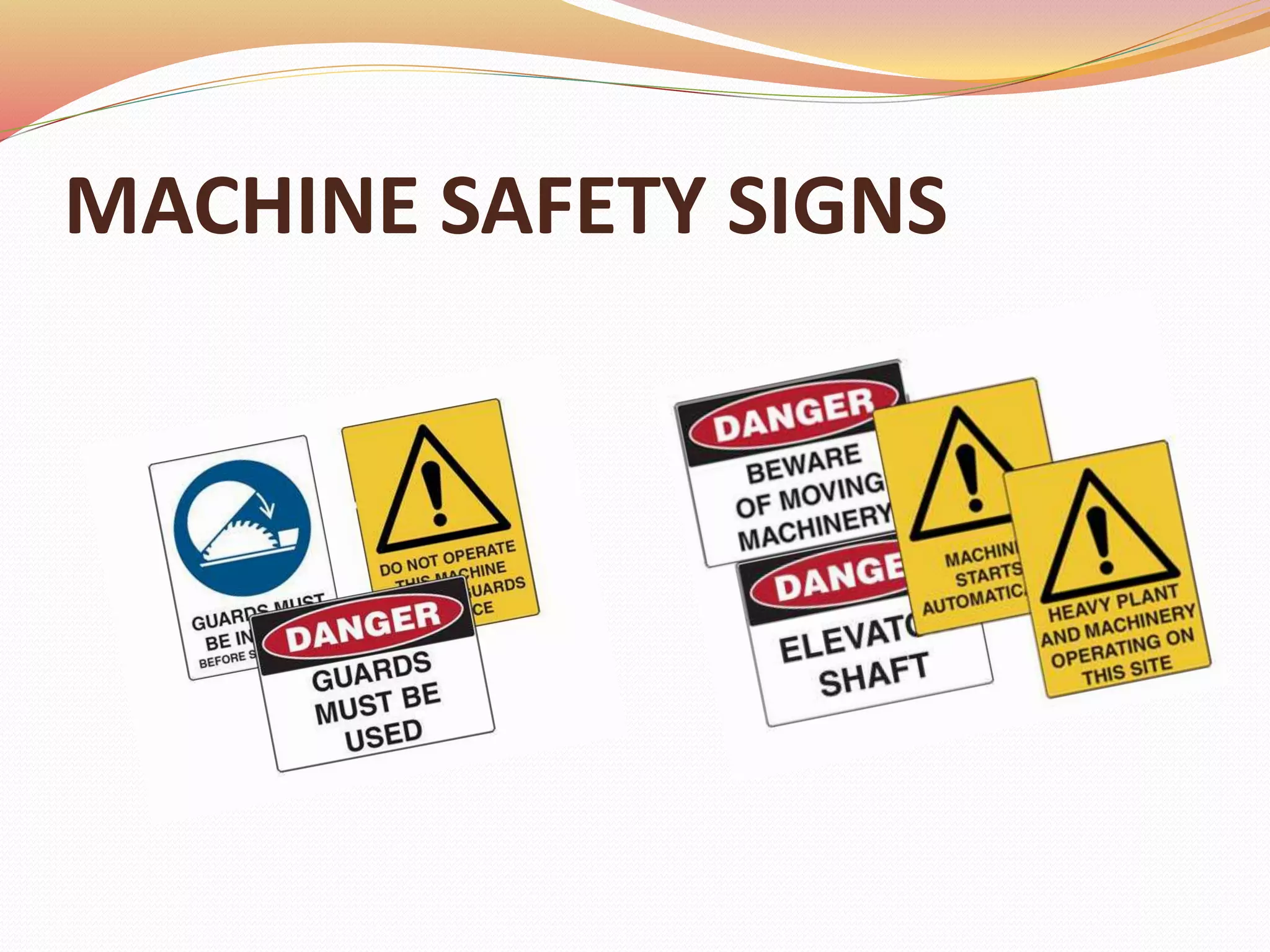 Workplace Safety Signs | PPTX | Business | Business and Finance