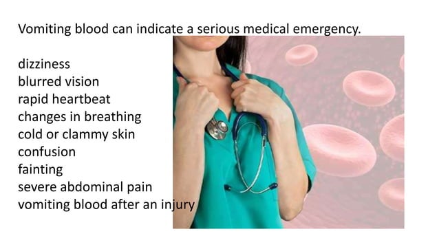 Hematemesis- vomiting of blood , a brief study | PPTX | Digestive ...