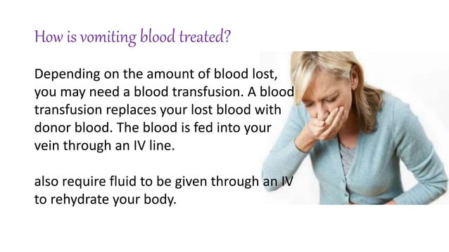 Hematemesis- vomiting of blood , a brief study | PPTX | Digestive ...