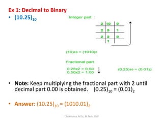 Number Base Conversion Digital Electronics | PPTX