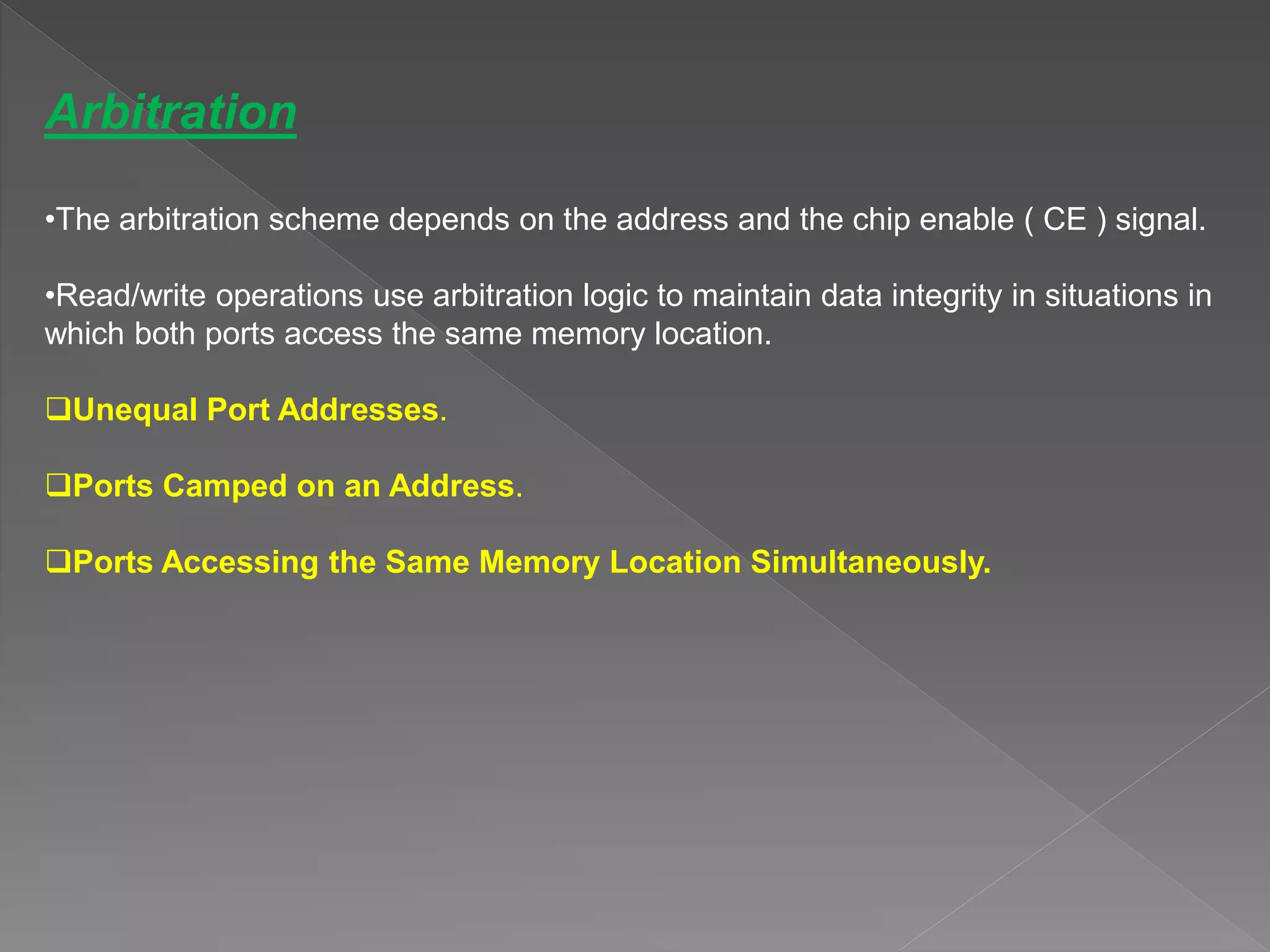 dual-port RAM (DPRAM) | PPTX