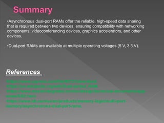 dual-port RAM (DPRAM) | PPTX