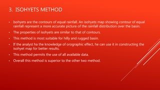 COMPUTE AVERAGE PRECIPITATION BY VARIOUS METHODS | PPTX