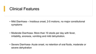 Diarrhoeal Diseases of Children | PPTX