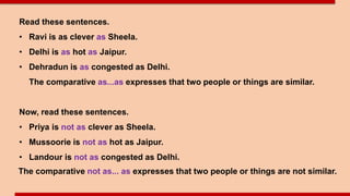Degree of comparison | PPTX