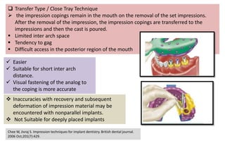Implant impressions- journal club - Accuracy of implant impressions ...