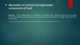 chemical changes in food | PPTX