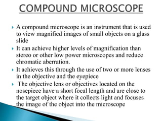 microscopy/type of microscopy | PPT