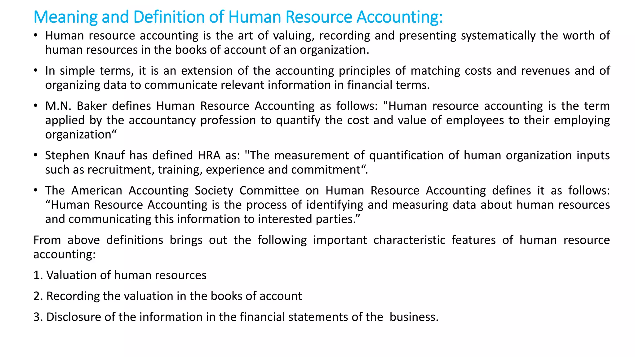 Human Resource Accounting-1 | PPTX | Human Resources | Business