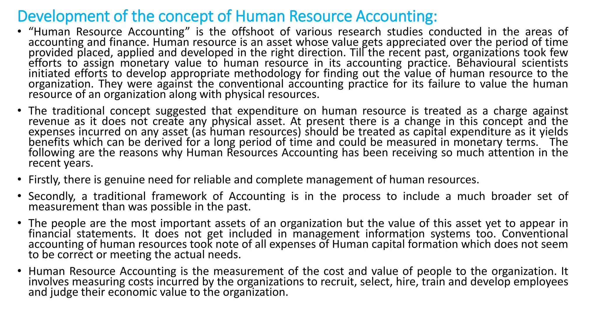 Human Resource Accounting-1 | PPTX | Human Resources | Business