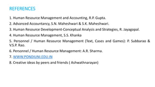 Human Resource Accounting-1 | PPTX | Human Resources | Business
