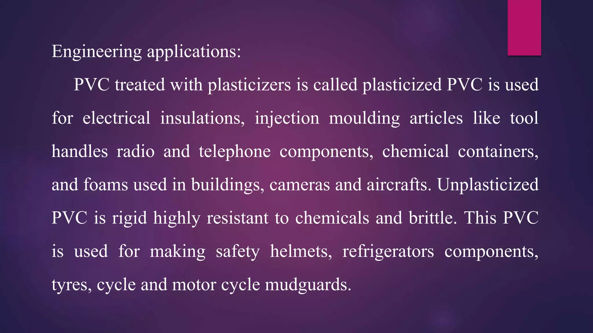 Poly Vinyl Chloride | PPTX