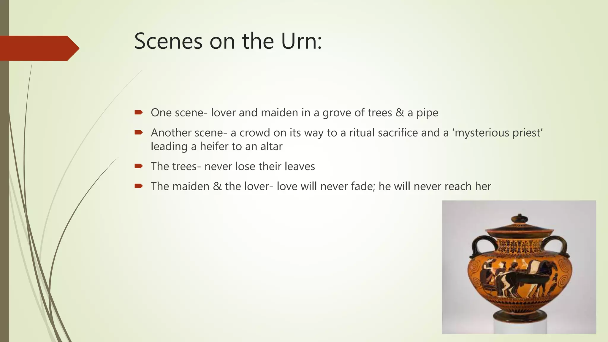 ode on the Grecian urn | PPTX