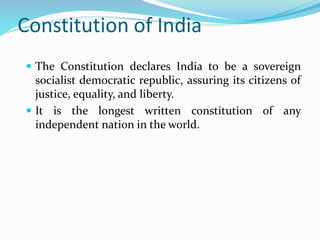 Indian Legal System | PPTX