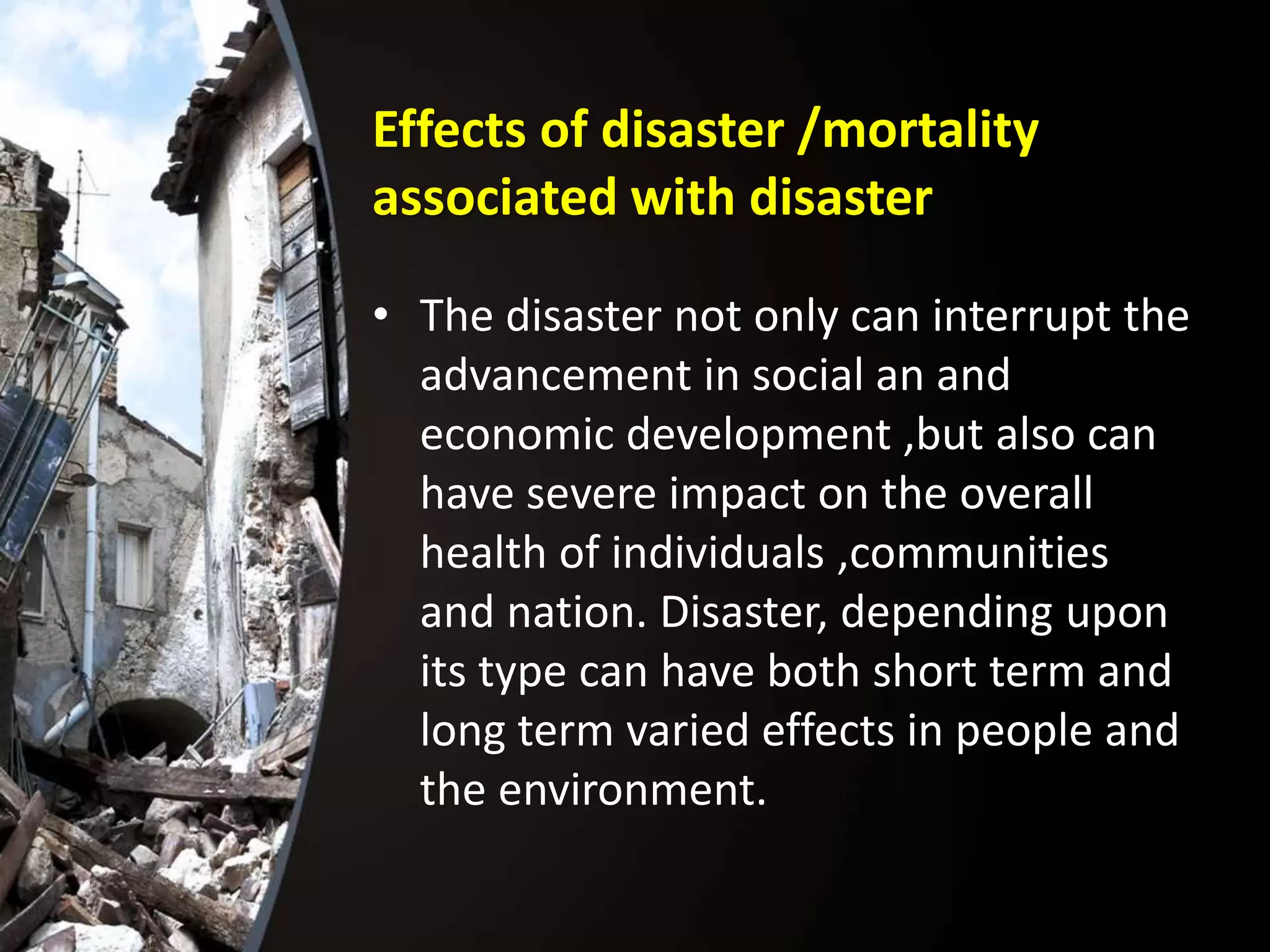Disaster Management | PPTX