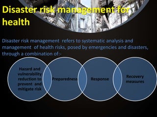 Disaster Management | PPTX