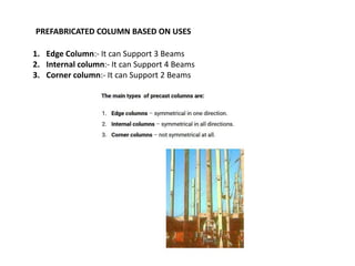 Prefabricated Column | PPTX
