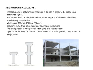 Prefabricated Column | PPTX