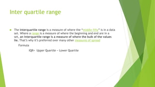 Statics and probabilty | PPTX