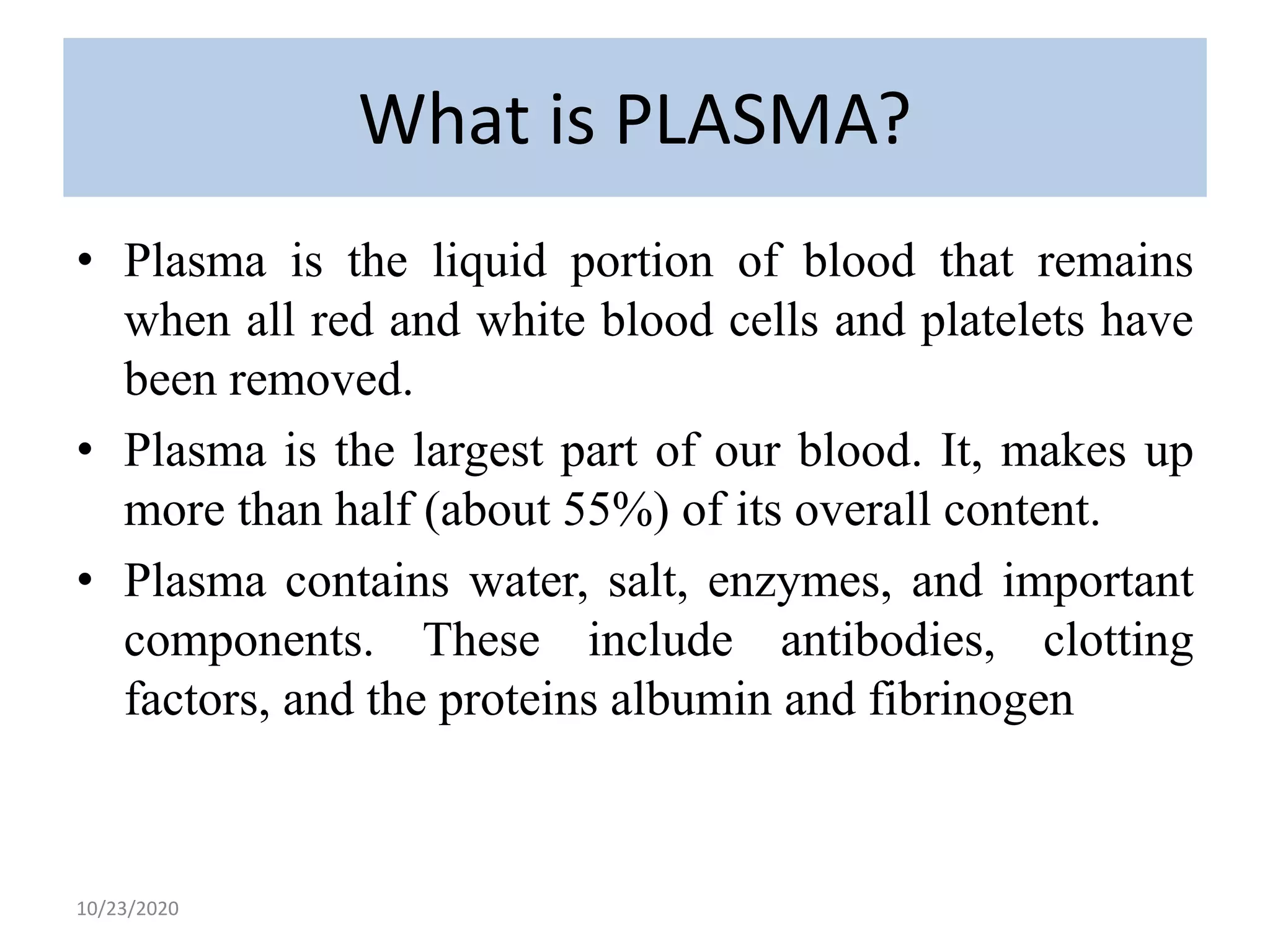 Convalescent Plasma Therapy | PPT