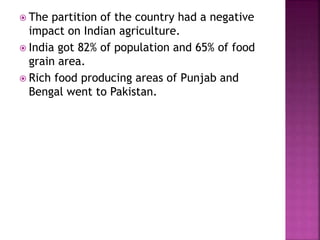 Indian Economy on the Eve Of Independence | PPTX