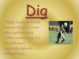 Description on VOLLEYBALL | PPT