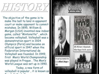 Description on VOLLEYBALL | PPTX