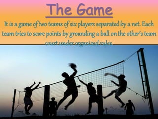 Description on VOLLEYBALL | PPTX